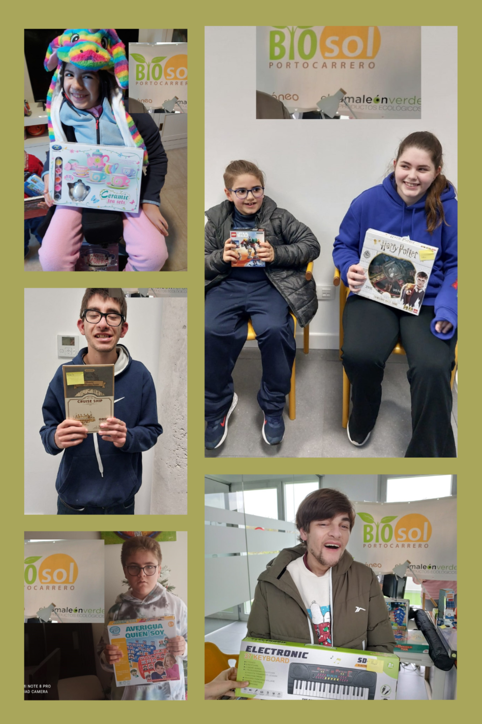 Los Reyes Magos de Bio Sol reparten sus regalos en la Asociación ANDA ...